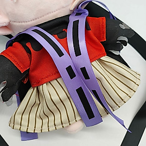 Cayhut Anime Stuffed Plush Dolls Plushie Dress UP Changing Cloth Figure Toy 20cm Puppet Xmas Gift Douma