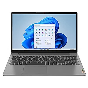 Lenovo 2023 IdeaPad3 15.6" FHD IPS Laptop PC AMD 6-Core Ryzen 5 5625U Radeon 7 Graphics 8GB DDR4 256GB M.2 NVMe SSD HDMI WiFi AX USB-C Backlit KB Fingerprint Grey Windows 11 Home w/ RE USB