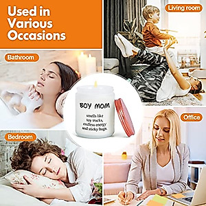 Gifts for Mom, Birthday Gifts for Mom from Daughters or Son, Funny Christmas Gifts for Mom Who Have Everything, Mother's Day Gifts, Christmas Present, Lavender Scented Candles(9oz,White)