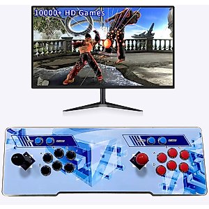 WYGAMING【20000+ Games in 1】 Pandora E-Sports Box Pro Arcade Games Console for Home,,Plug and Play HDMI Video Games Machine,4 Players,Search/Save/Hide/ Pause Games