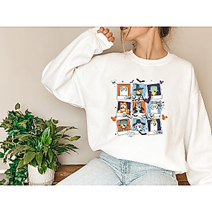 Halloween Sweatshirt,Friends Halloween Sweatshirt,Trick Or Treat Sweatshirt,Halloween Sweatshirt,Halloween Sweatshirt For Women,Halloween Gift
