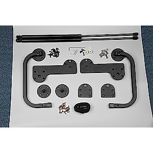 TOPOWN 2-Sets Murphy Bed Kit DIY Kit for Murphy Full-Size Bed Vertical Murphy Bed Hardware Kit for Folding Cabinet Wall Bed DIY Murphy Bed Kit Murphy Bed Hardware Bed Hardware(Full-Size, Vertica