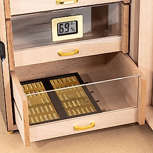 Woodronic Crystal Gel Humidifiers for Cigar Humidors and Cabinets, Humidor Solution for Humidity Control, Set of 2