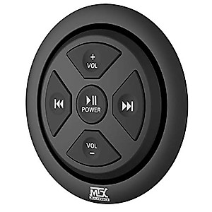 MTX MUDBTRC Universal Boat Motorcycle Bluetooth Audio Receiver & Remote Control