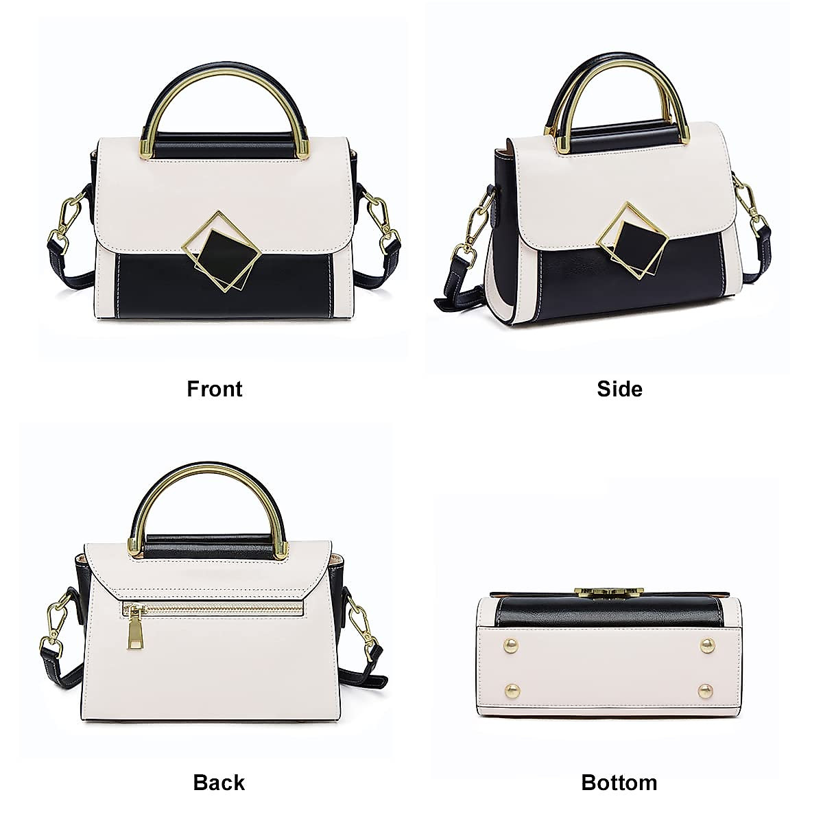 Cow Leather Purse Crossbody Bags for Women Small Tote Handbags for Women Satchel Shoulder Bags Clearance