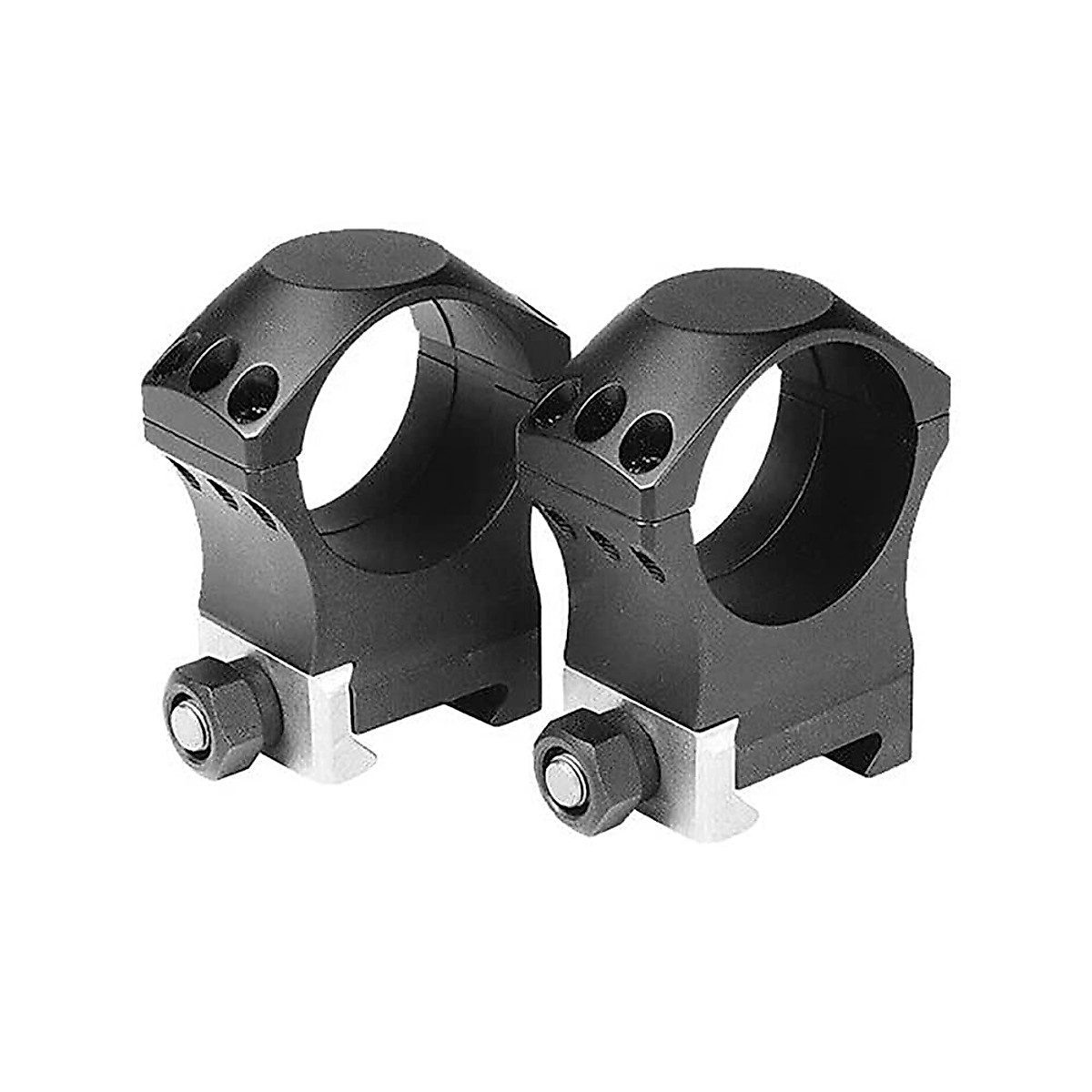 Nightforce X-Treme Duty Ultralite 7075-T6 Hard-Anodized Aluminum 30mm 1.125" Screw Scope Ring Set, High