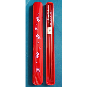 Tanaka Hashi-ten Chopsticks Set Packaged-Hashbrown-Potatoes, 22.5cm, Red
