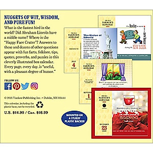 The 2022 Old Farmer's Almanac Everyday Calendar