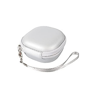 WGear Customized Travel Case for Beats Powerbeats Pro - Totally Wireless Earphones, Mesh Cable Pocket, Elastic Secure Strap, Elite Wrist Strap (Smoke White)