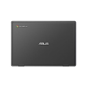 ASUS 11.6'' LCD HD（1366 x 768） Rugged Chromebook CR1 Intel Celeron N5100, 1.1 GHz, 8GB, 32GB eMMC, UHD Graphics, Chrome OS, Dark Gray, Webcam, Bluetooth, Wi-Fi 6 + Accessories