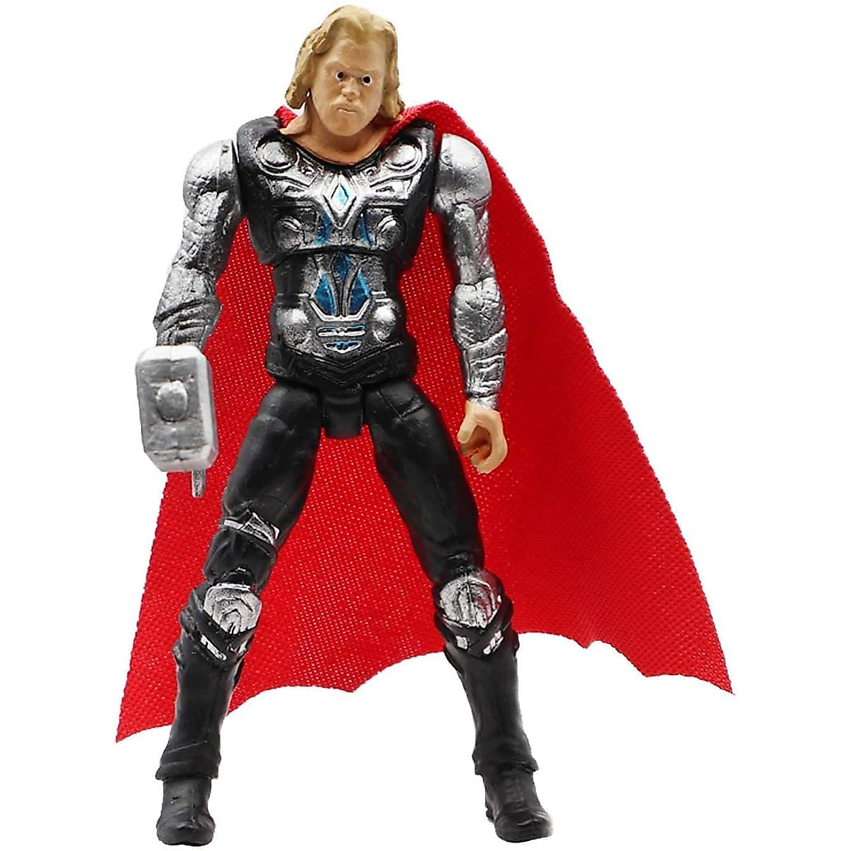 Superhero Flash Action Figures Set of 6 PCS - Best Toys Set for Boys - Collectible Models - Exclusive Cake Topper