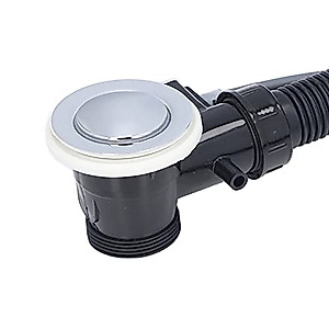 Sink Drain Set with Overflow Pipes, Sink Overflow Head, Sink Overflow Head, Bathtub Overflow Drainer, Concealed Flexible SPA Bathtub Overflow Drain Pipe for Kitchen and Bathroom,