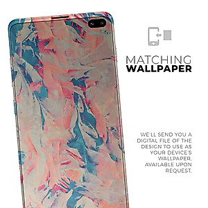 DesignSkinz Liquid Abstract Paint Remix V12 Protective Vinyl Decal Wrap Skin Cover Compatible with The Samsung Galaxy S20 (Screen Trim & Back Glass Skin)