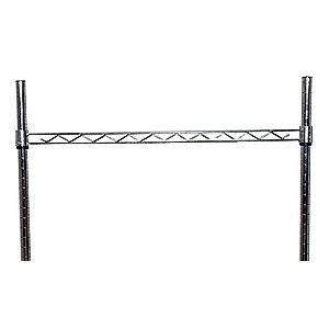 14" Wide Chrome Hang Rail