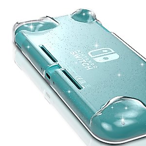 Switch lite Glitter Case, Comfortable Switch lite Grip Case, Soft and Durable Switch lite TPU Case