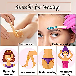 200 Pcs Natural Wooden Food Grade Craft Sticks - Ice Cream Stick - Popsicle - 4.5 inch Length - Suit Crafting, Stirring, Paddle, Waxing, Small Ice Pop Stick for DIY Kids Popcicle - Apremont