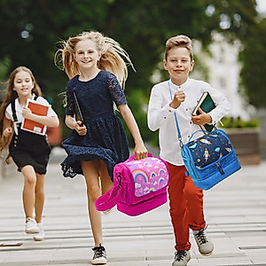 Carrying Case for Toniebox,Backpack Bag for Toniebox Starter Set , Tonie Figures ,Headphones and Charging Station, Portable Storage Bag with Shoulder Strap and Handle Bar, Hanging Storage (Pink)