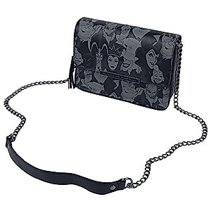 Loungefly Disney Villains Debossed Crossbody Bag