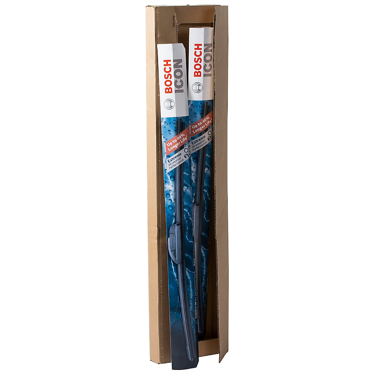 BOSCH 22A22B ICON Beam Wiper Blades - Driver and Passenger Side - Set of 2 Blades (22A & 22B)