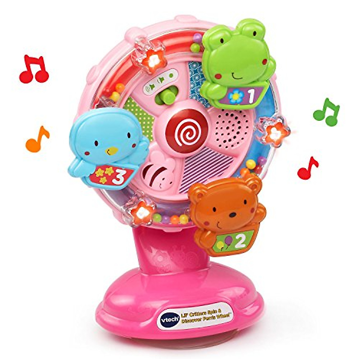 VTech Lil' Critters Spin and Discover Ferris Wheels, Pink (Amazon Exclusive)