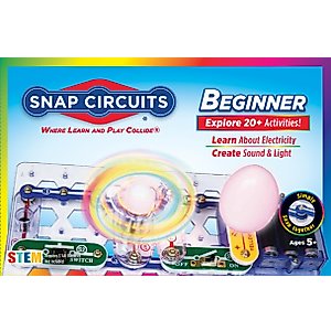 Snap Circuits Beginner, Electronics Exploration Kit, Stem Kit for Ages 5-9 (SCB-20)