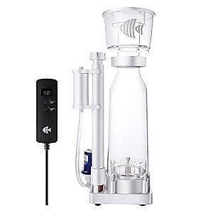Protein Skimmers for Saltwater Aquariums, DC Pump with Controller, In Sump Use for 120 to 160 Gallons Fish Tank