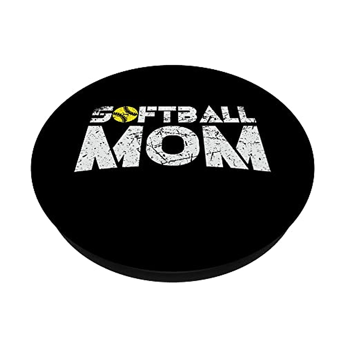 Softball Mom Vintage PopSockets Swappable PopGrip
