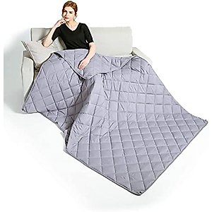 Qusleep Diamond Weighted Blanket (Grey, 60''80'' - 25LB)