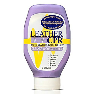 Leather CPR Cleaner & Conditioner 18oz - Best Leather Cleaner & Conditioner. Cleans, Conditions, Restores & Protects Leather Furniture, Handbags, Car Seats, Jackets, Boots, Shoes, Saddles, Tack & More