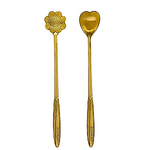 GINO Lavender Milk Tea, 14 Oz (400 g), With 2 Inspiration Industry Coffee Spoons (1 PACK)