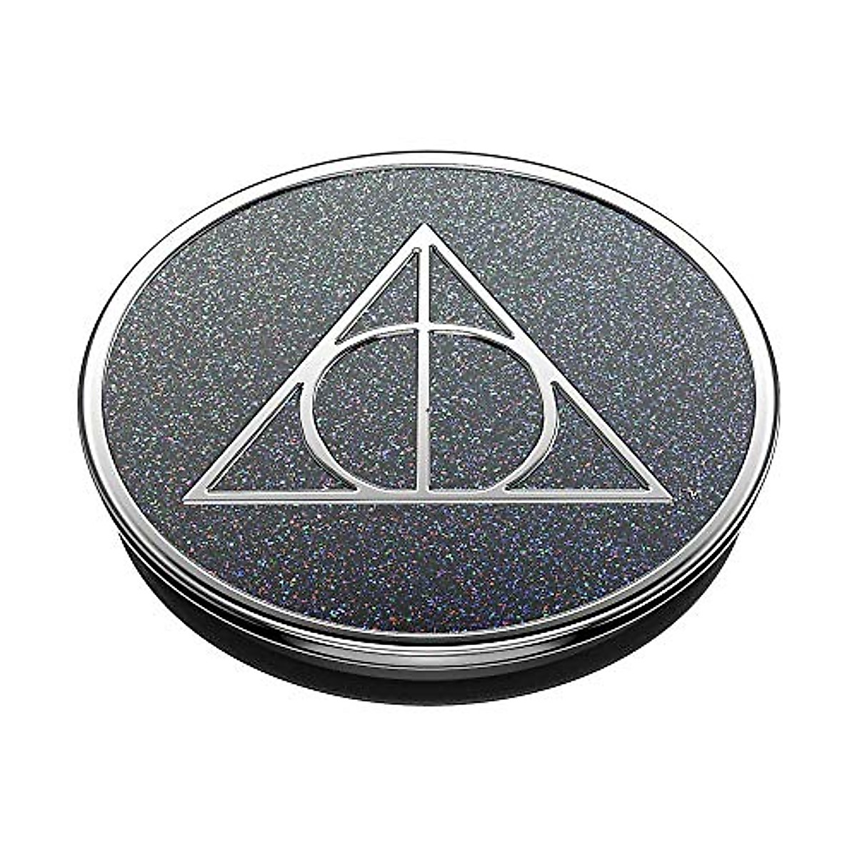 ​​​​PopSockets Phone Grip with Expanding Kickstand, PopSockets for Phone - Enamel Death Hallows Glitter