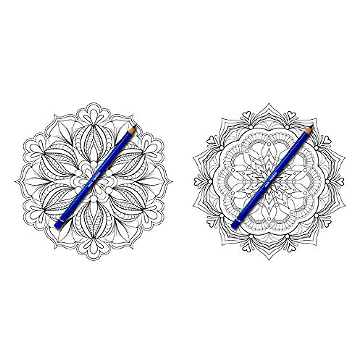 The Art of Mandala 2: Adult Coloring Book Featuring Calming Mandalas designed to relax and calm