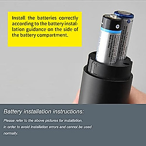 Electric Milk Frother Handheld Mini Foam Maker for Lattes - Whisk Drink Mixer for Coffee with Stainless Steel Stand | Powerful Milk Frother Handheld for Lattes Frappe Matcha Hot Chocolate-Black