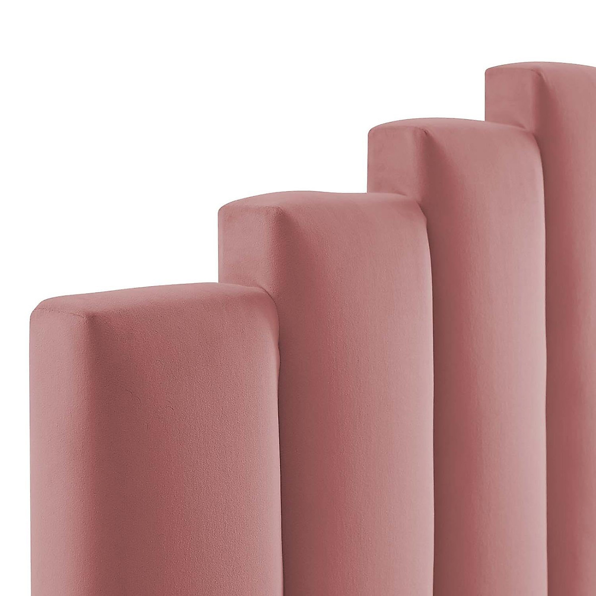 Modway Noelle Performance Velvet Full/Queen Headboard in Dusty Rose