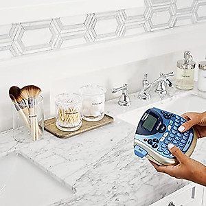 DYMO - DYM16952 Authentic LetraTag Labeling Tape for LetraTag Label Makers, Black Print on Clear pastic Tape, 1/2'' W x 13' L, 1 roll (16952)