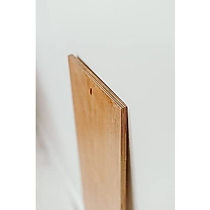 Growth Chart for Kids | Real Wood Height Chart for Kids | Natural Wood Height Measurement for Kids | Minimalist Growth Chart for Wall | Kids Height Wall Chart | Easy to Hang Kids Growth Chart