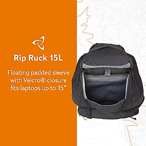 Mystery Ranch Rip Ruck 15-Black Everyday Companion Bag
