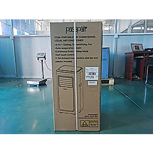 Portable Air Conditioner – Pasapair 8000BTU WIFI Portable AC Unit with App – Air Conditioner for Room with Cooling, Dehumidifier, Fan, Sleep Model 4-in-1 - Space-Saving, Efficient and Energy-Saving
