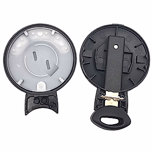 3 Buttons Key Fob Shell Case Fit for BMW Mini Cooper 2007-2014 Keyless Entry Remote Control Car Key Fob Cover Housing (1)
