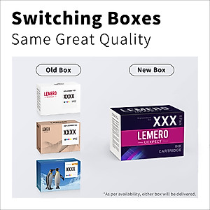 LemeroUexpect Remanufactured Ink Cartridge Replacement for Epson 302XL Ink Combo Pack 302 XL T302XL for Expression Premium XP-6000 XP-6100 Printer (Black, 2-Pack)