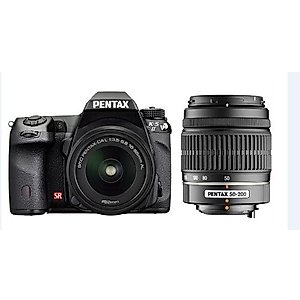 Pentax K-5 II 16.3 MP DSLR with 18-55mm DAL and 50-200 DAL Lens kit (Black)
