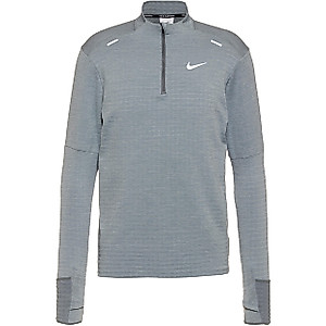 Nike Therma-FIT Repel Element Men's 1/4-Zip Running Top (as1, Alpha, l, Regular, Regular, Smoke Grey/Grey Fog/Heather)