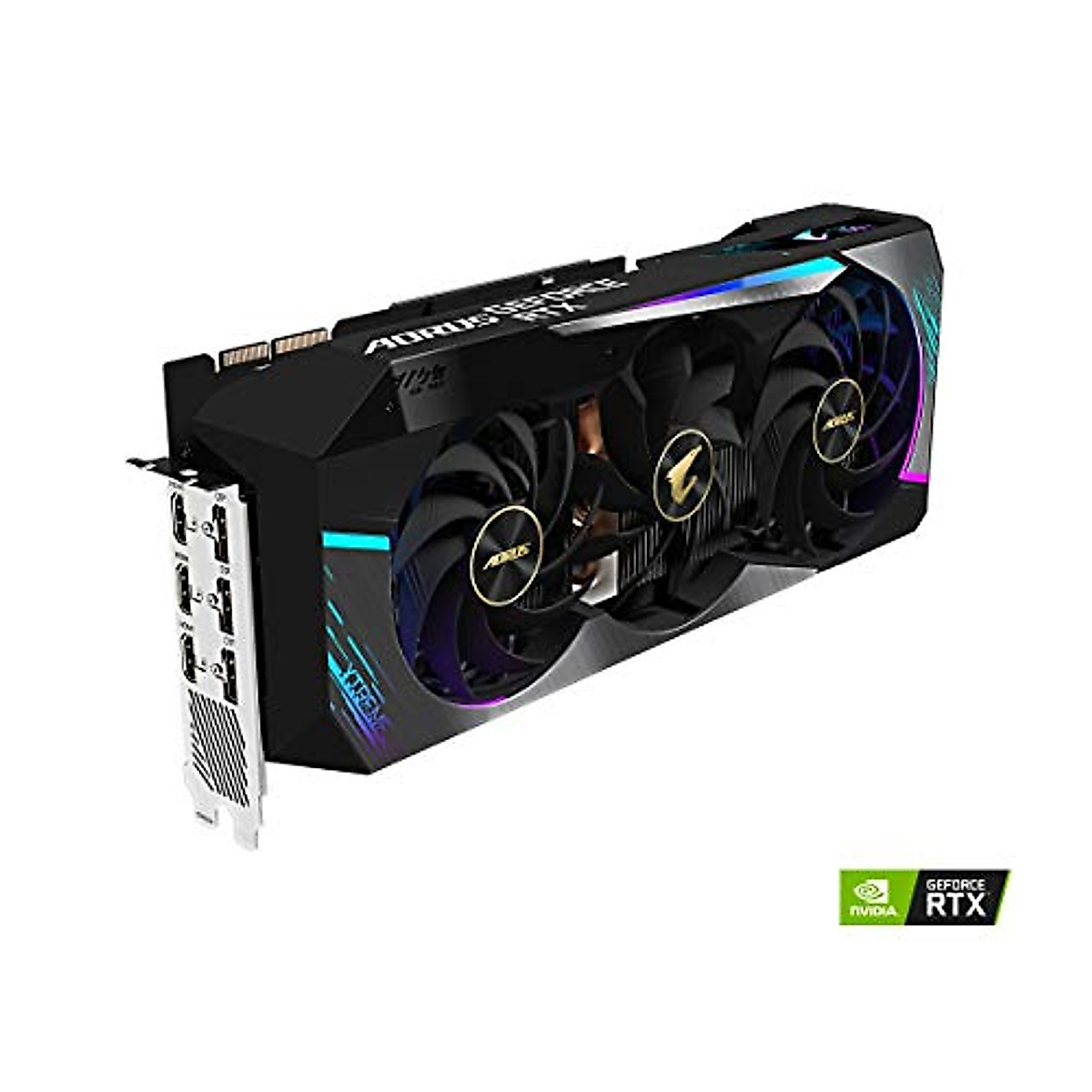 GIGABYTE AORUS GeForce RTX 3090 Xtreme 24G Graphics Card, Max Covered Cooling, 24GB 384-bit GDDR6X, GV-N3090AORUS X-24GD Video Card