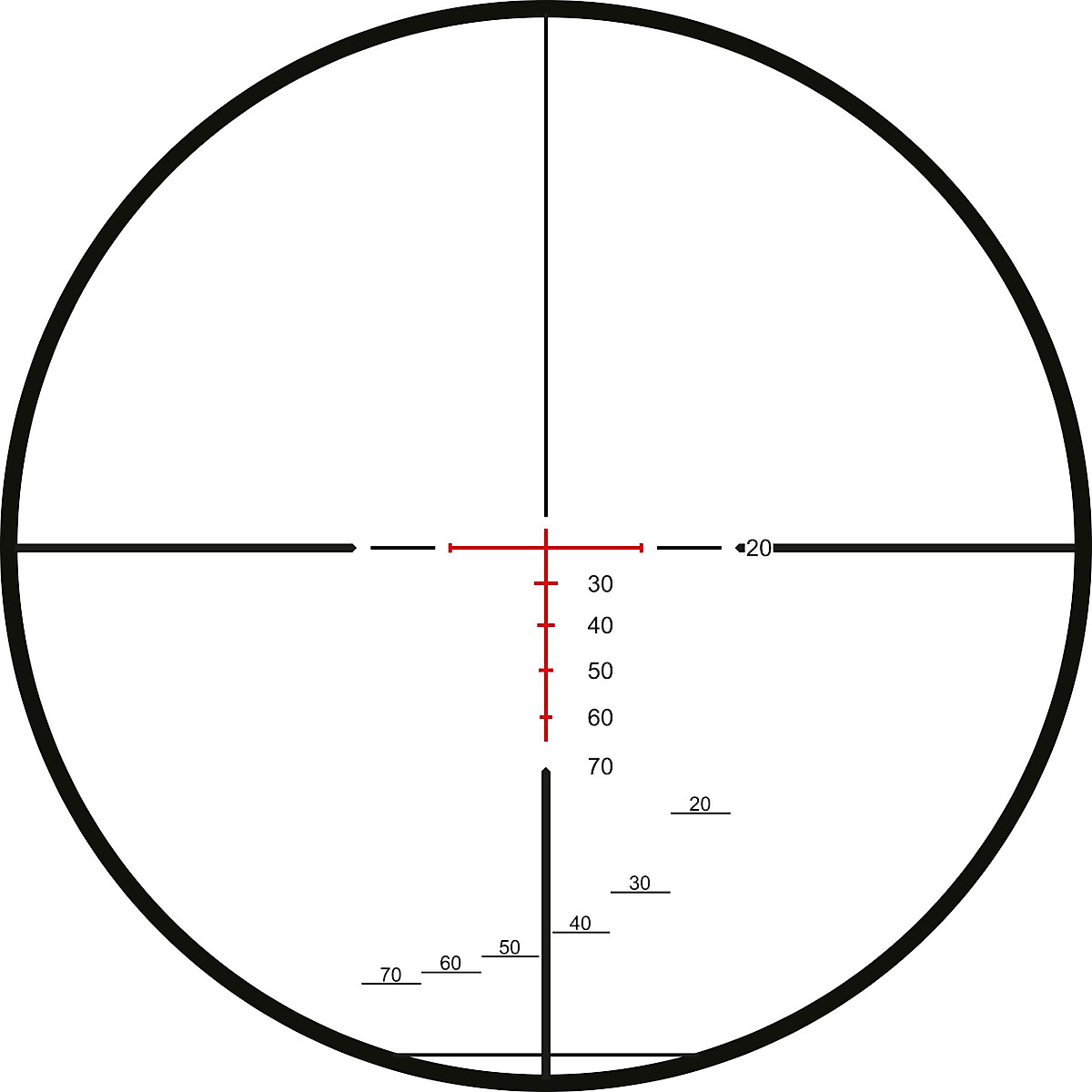 XB Crossbow Scope 3X32 (340 fps), 1", IR, XB SR