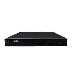 GW Security 16 Channel 4K 8MP NVR Video Recorder Alone with 4TB Hard Drive Pre-Installed (GW4216EP)