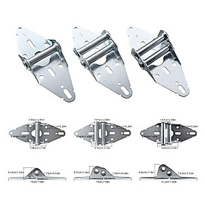 HOME MASTER HARDWARE Garage Door Hinge & Roller Tune Up Kit，Garage Door Hardware Kit for 16 x 7 or 18 x 7 Door
