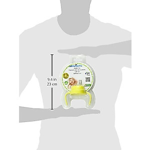 Pacific Baby Baby Bottle Handle Set, Yellow