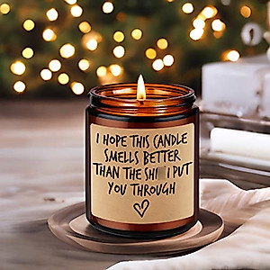 Fairy's Gift Scented Candles - I'm Sorry, I Love You Gifts for Her, Him - Gifts for Mom, Grandma, Wife, Girlfriend - Mothers Day, Thank, Birthday Funny Gifts for Women, Men, Dad, Boyfriend, Husband