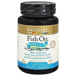SPECTRUM ESSENTIALS Fish Oil Omega 3, 5 Pounds
