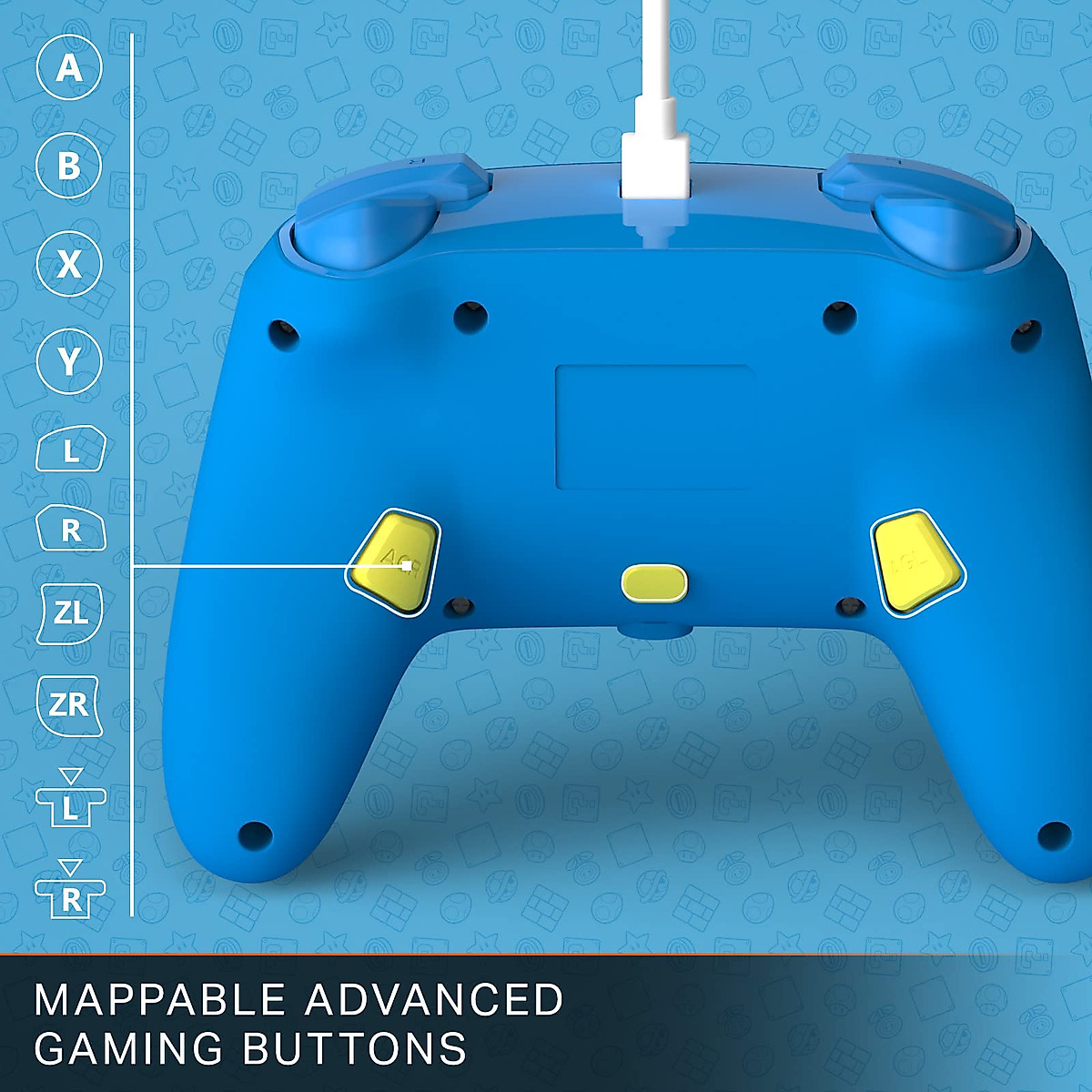 PowerA Enhanced Wired Controller for Nintendo Switch - Mario Pop Art